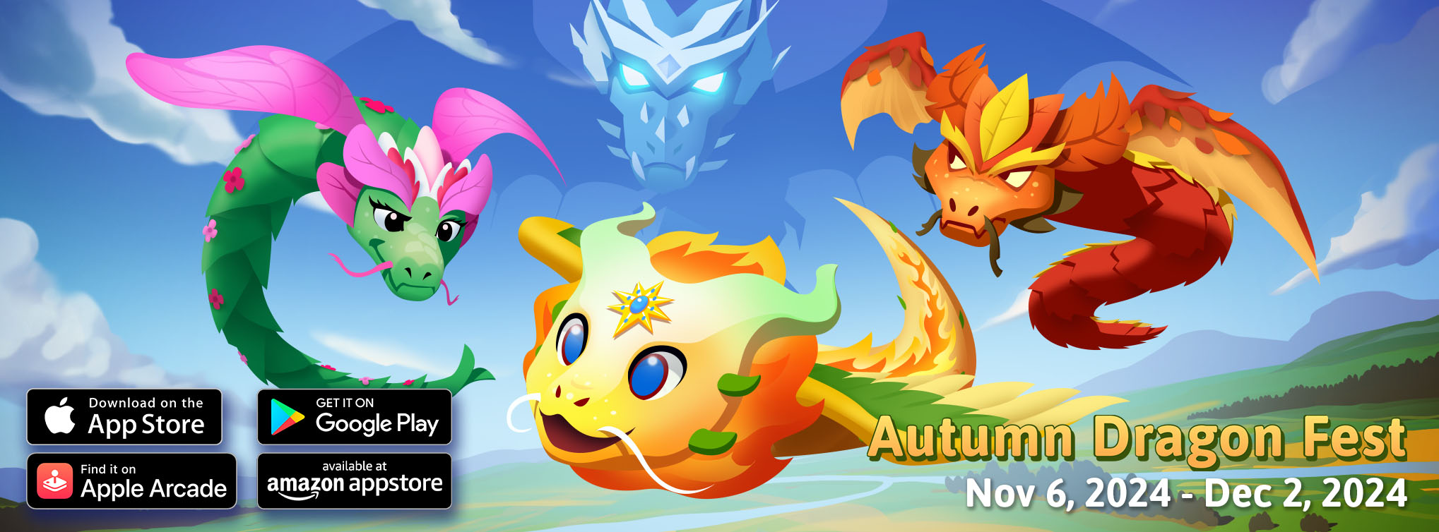 Snake.io November Live Event: Autumn Dragon Fest