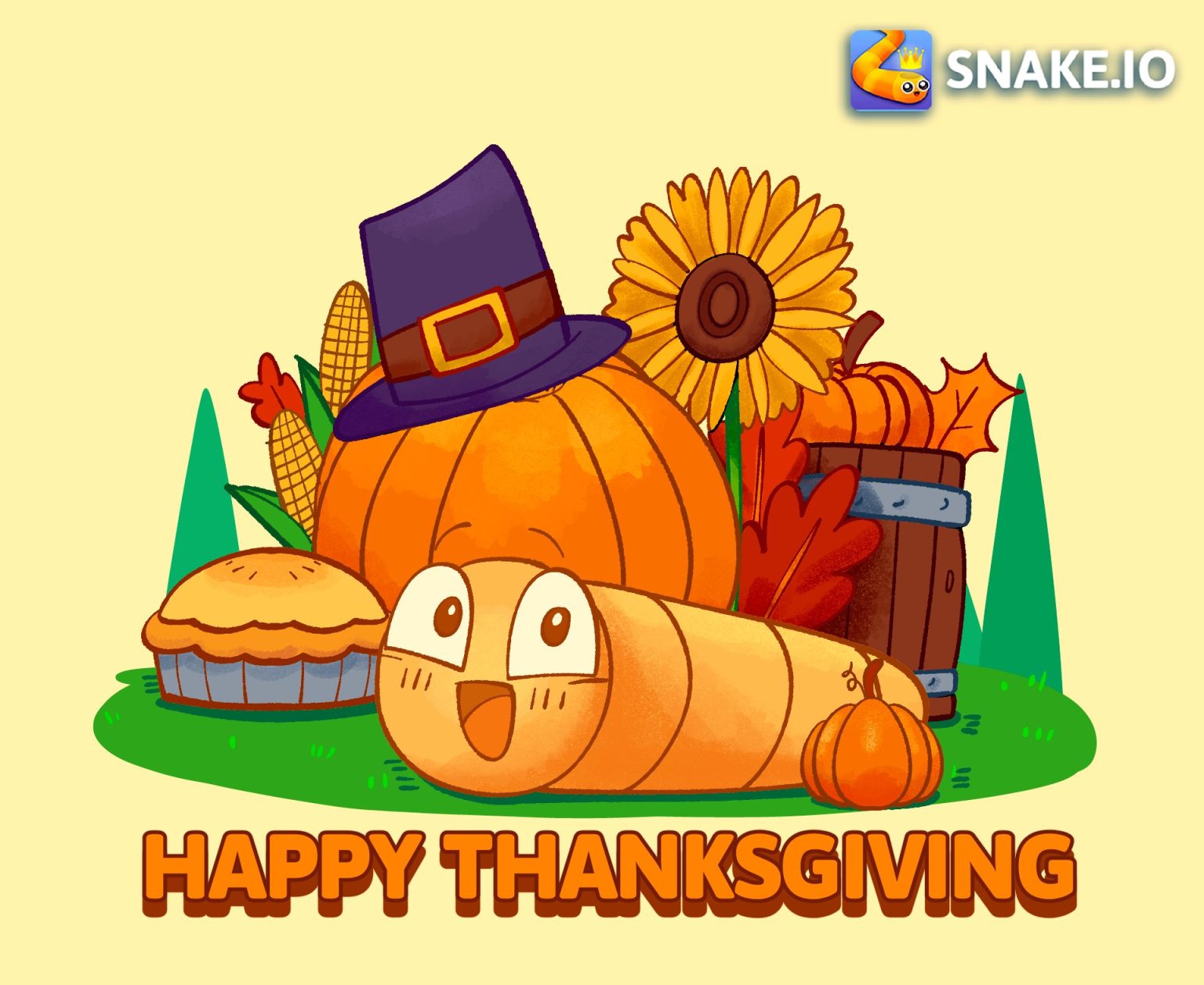 Celebrate Thanksgiving with Snake.io!